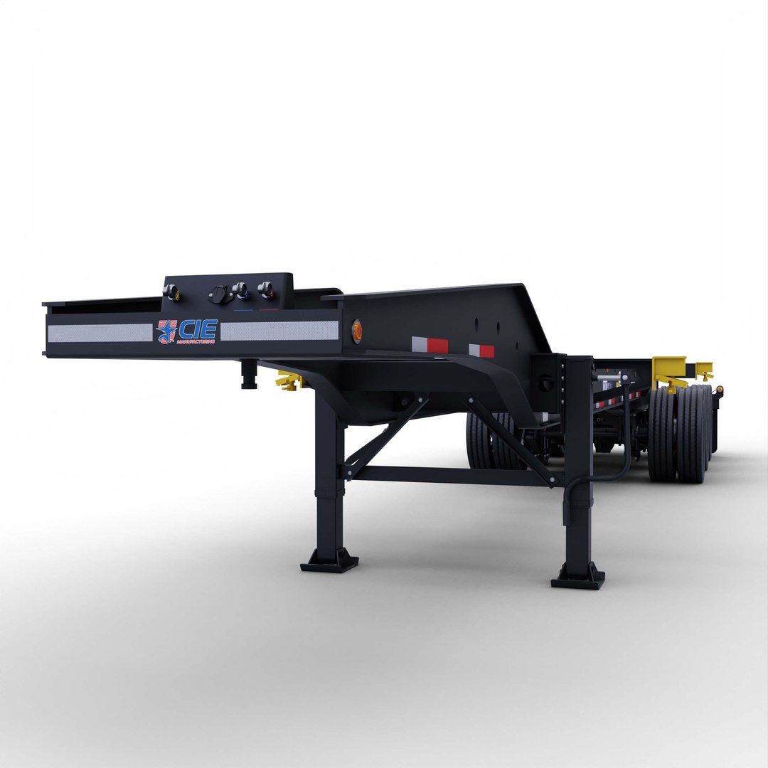 Pioneer 33 Lightweight Tridem Slider Chassis 3D Model - TurboSquid 2070064