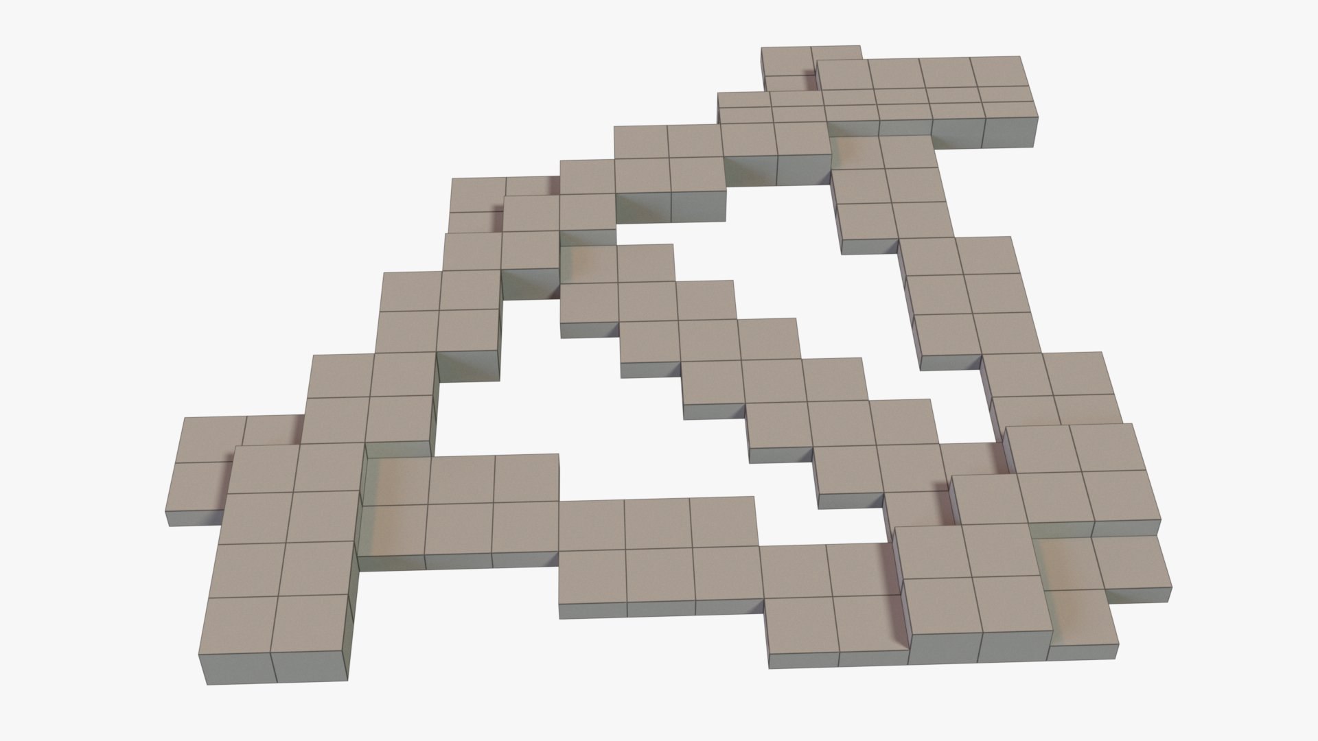 Minecraft Rail 3D Model - TurboSquid 1930432