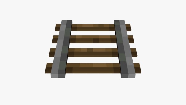 Minecraft Rail 3D 모델 - TurboSquid 1930432