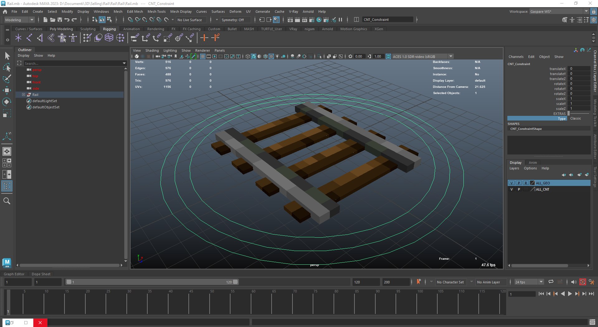 Minecraft Rail 3D Model - TurboSquid 1930432