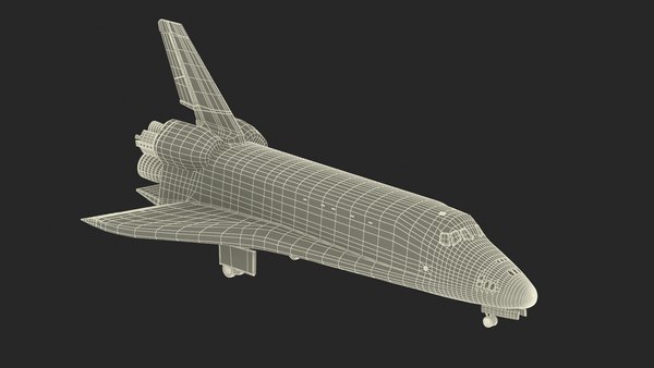 modelo 3d Transbordador espacial Atlántida - TurboSquid 2208725