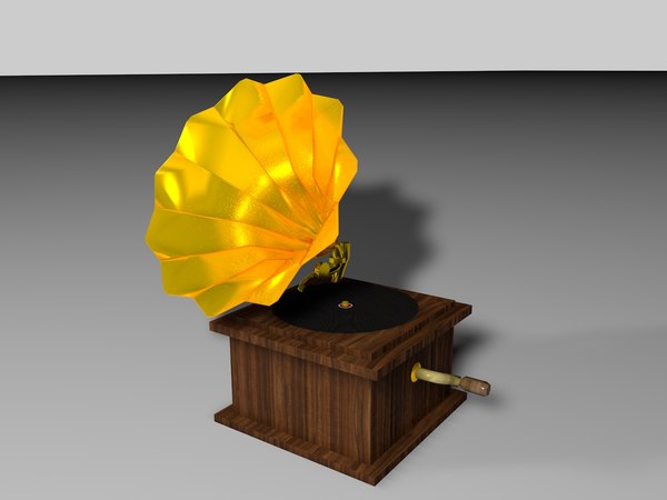 Animated Phonograph 3D Models for Download | TurboSquid