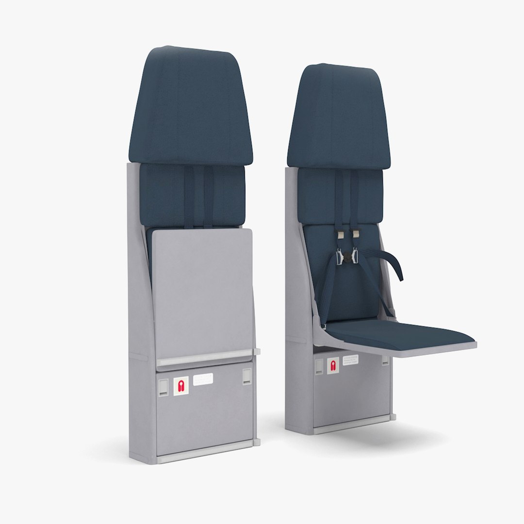 Crew seat 3D model - TurboSquid 2082309