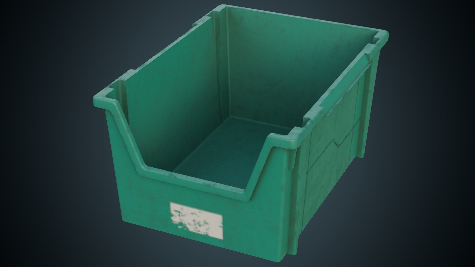 3D Storage Bin 1B - TurboSquid 2239635