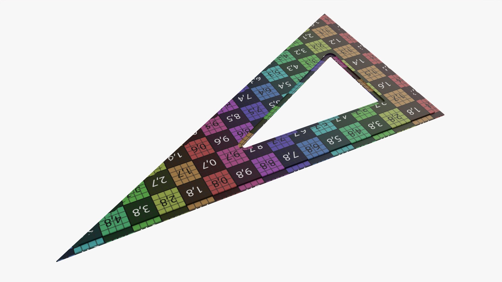 3D Square Ruler Tool - TurboSquid 1699171