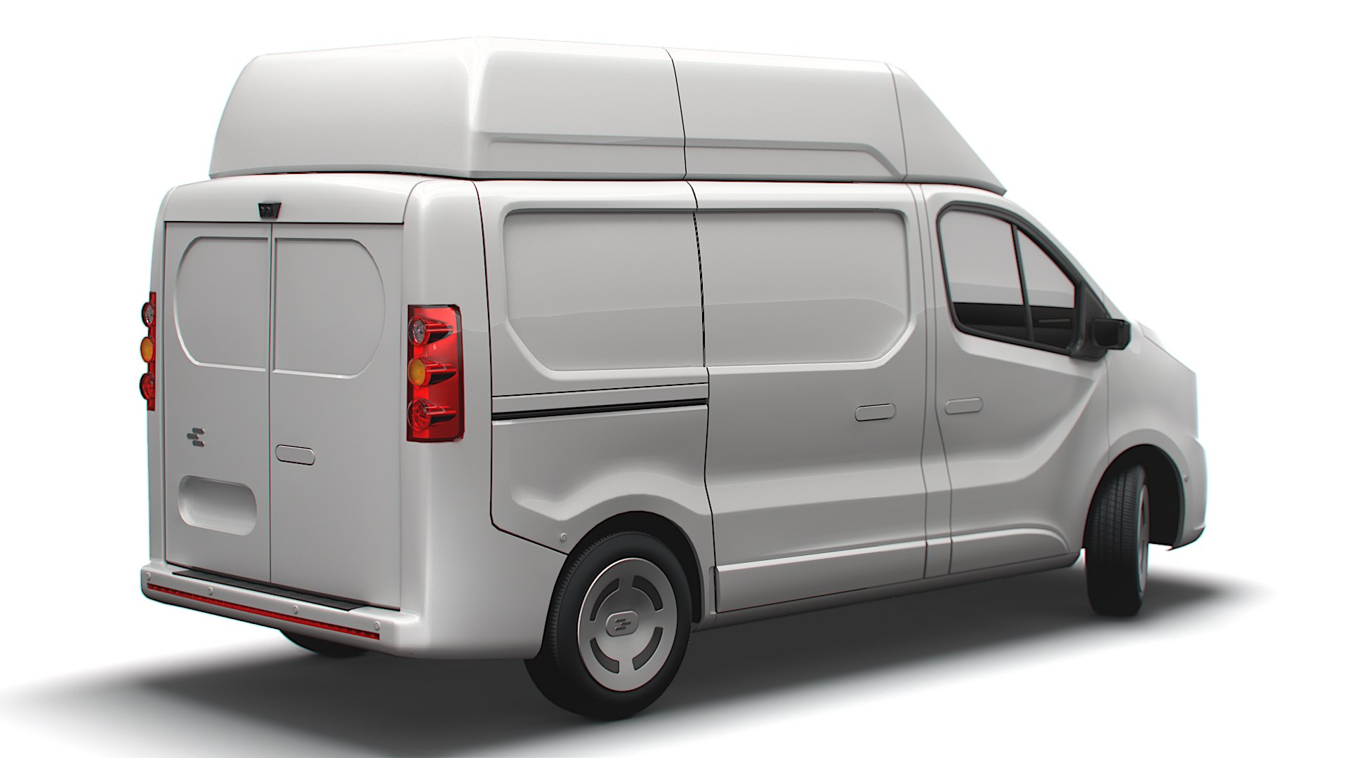 3D Generic EV Mid Van L1H2 2023 - TurboSquid 2004934
