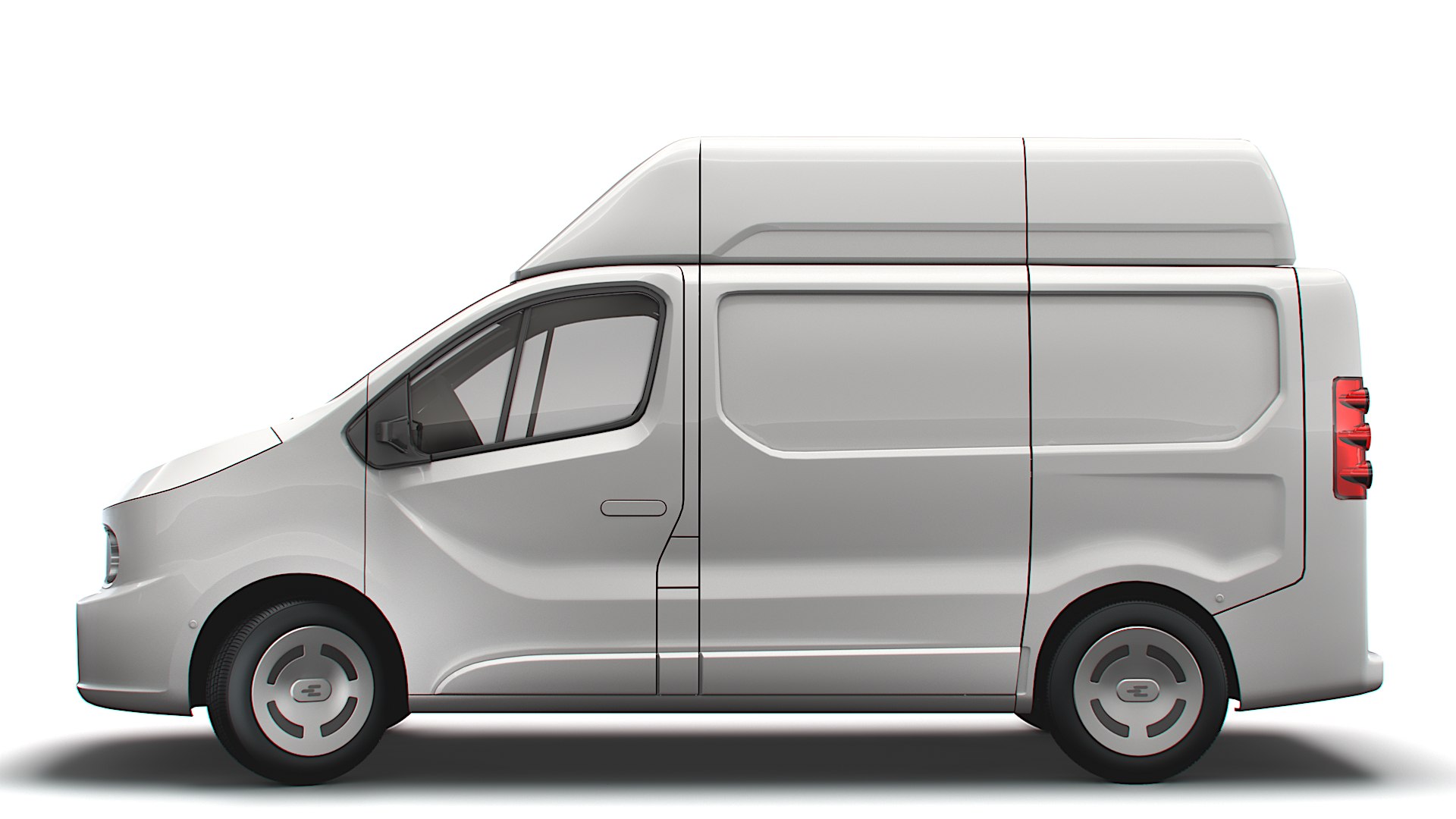 3D Generic EV Mid Van L1H2 2023 - TurboSquid 2004934
