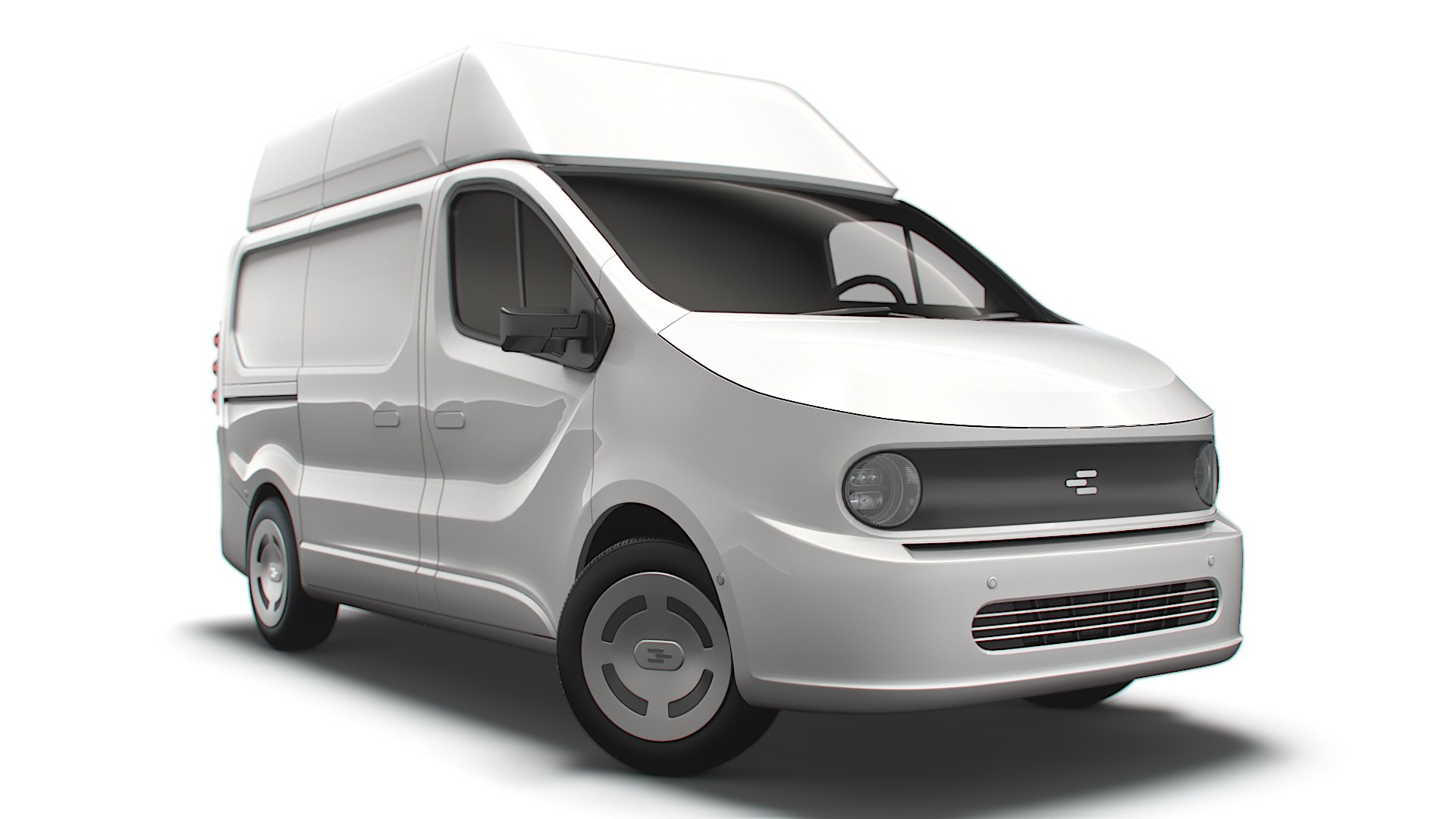 3D Generic EV Mid Van L1H2 2023 - TurboSquid 2004934