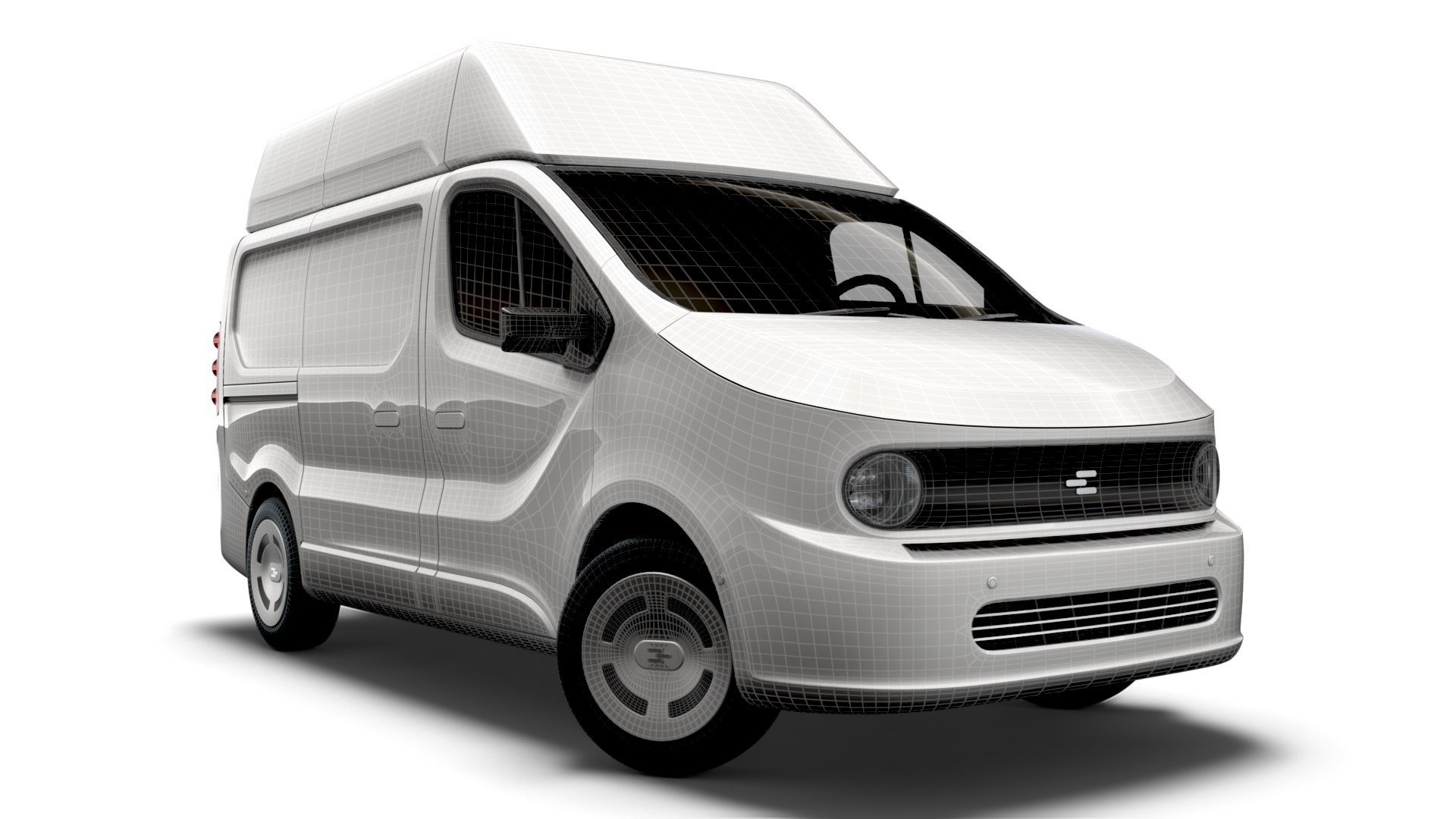 3D Generic EV Mid Van L1H2 2023 - TurboSquid 2004934