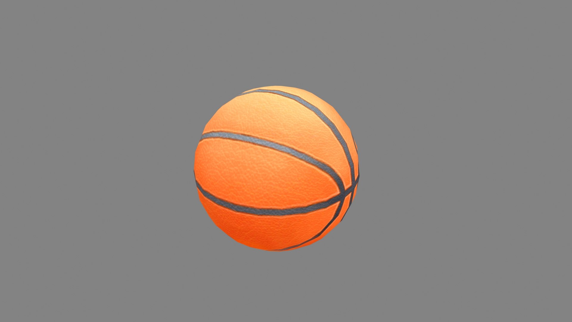 3D A basketball Low-poly 3D model model - TurboSquid 2111929