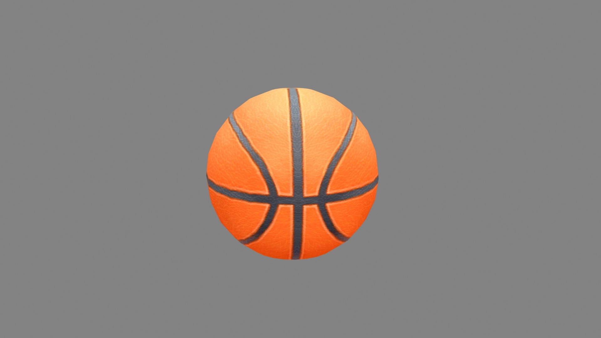 3D A basketball Low-poly 3D model model - TurboSquid 2111929