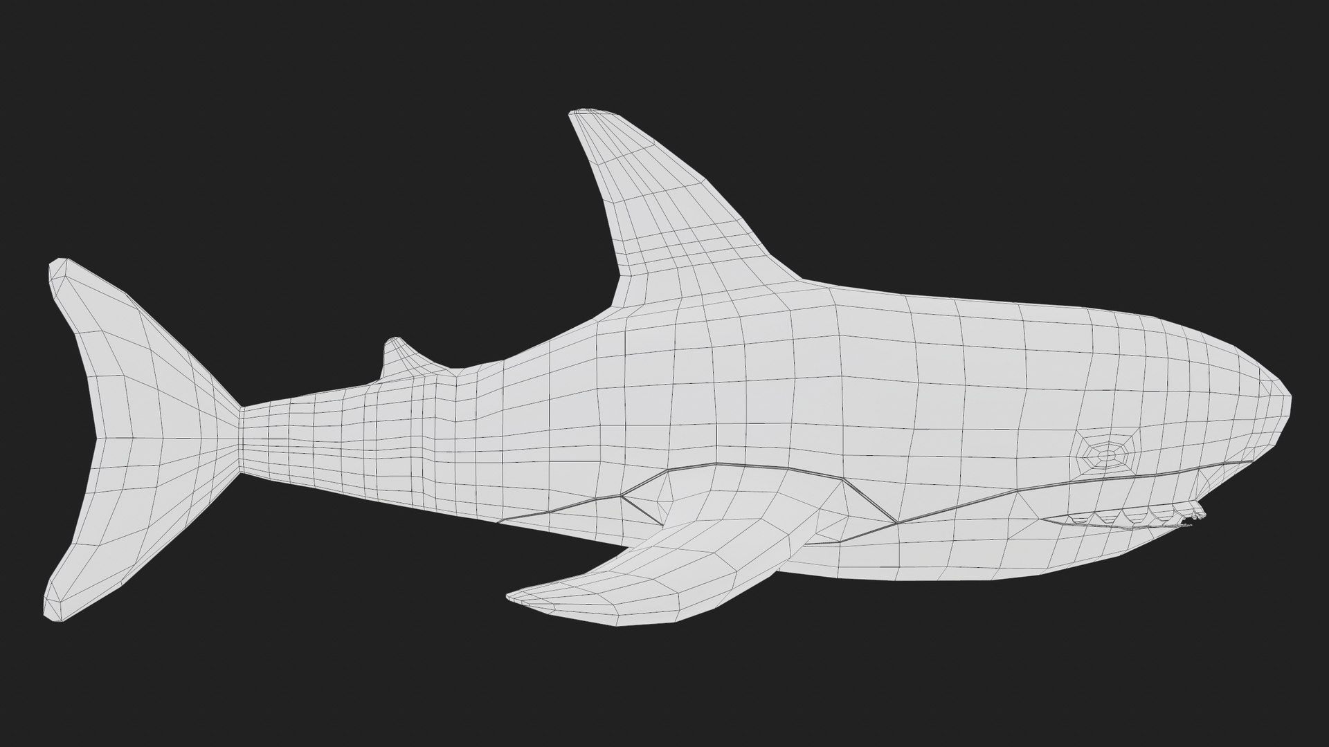 3D Model Stuffed Toy Shark IKEA Blahaj PBR - TurboSquid 2055068