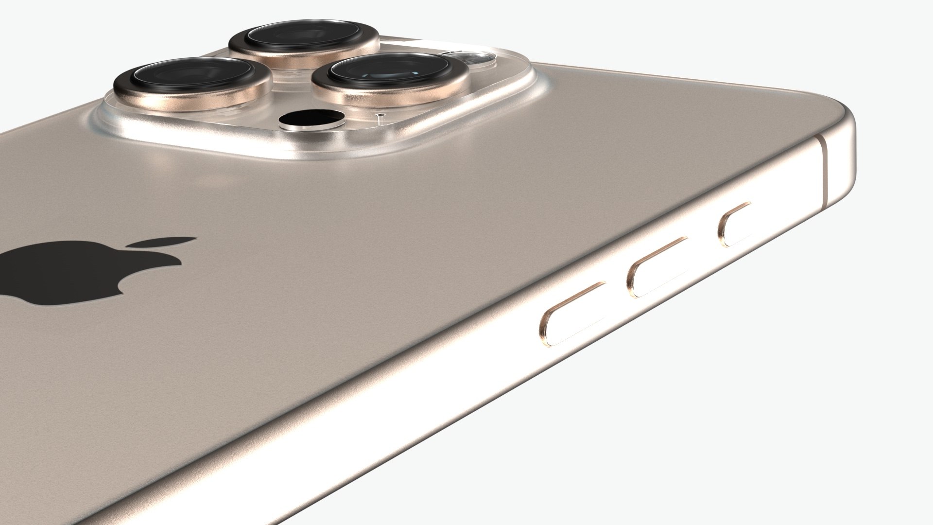 3D Apple IPhone 16 Pro Max Desert Titanium - TurboSquid 2279947