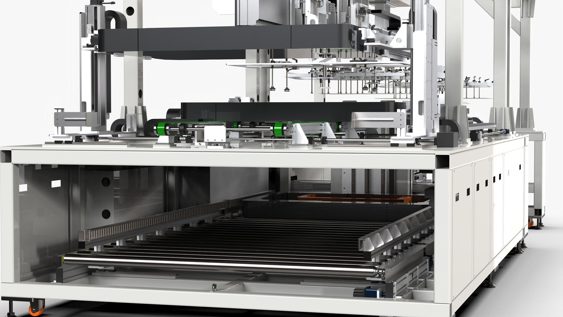 Automatic LCD Panel Assembly Line 3D Model - TurboSquid 2001347