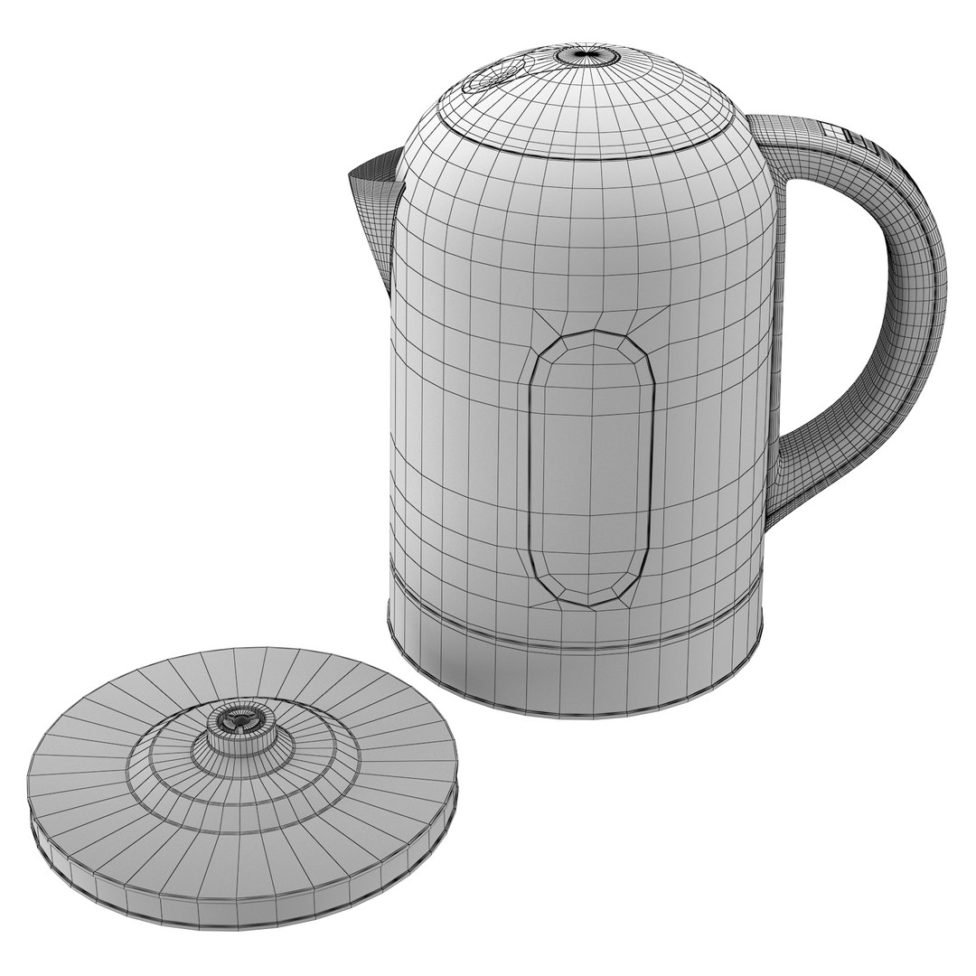 Teapot Tefal Tea 3D Model - TurboSquid 1538447