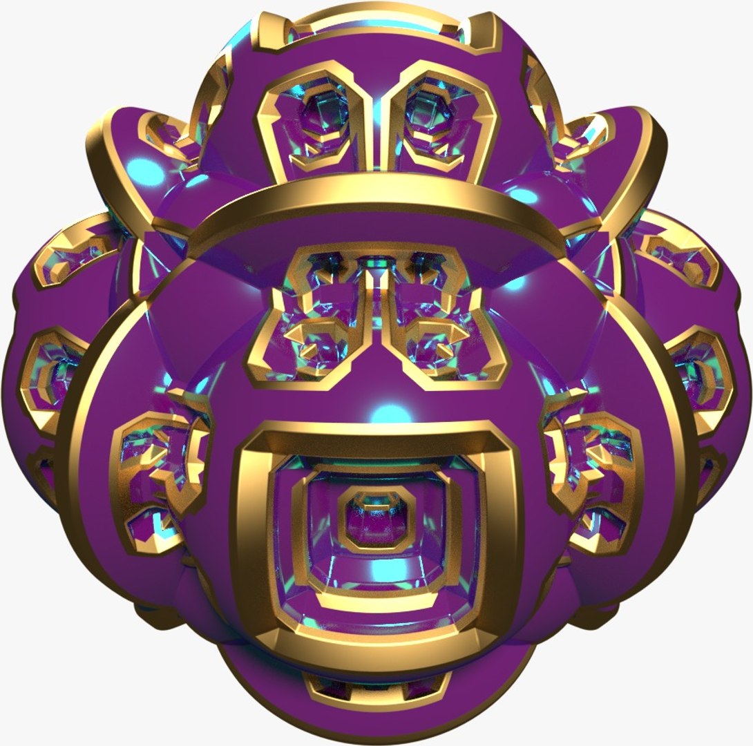 3d abstract shape model