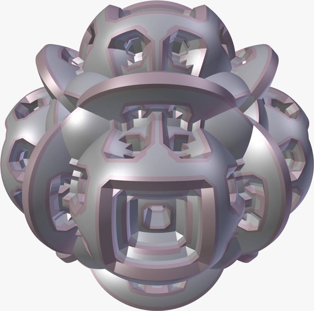 3d abstract shape model