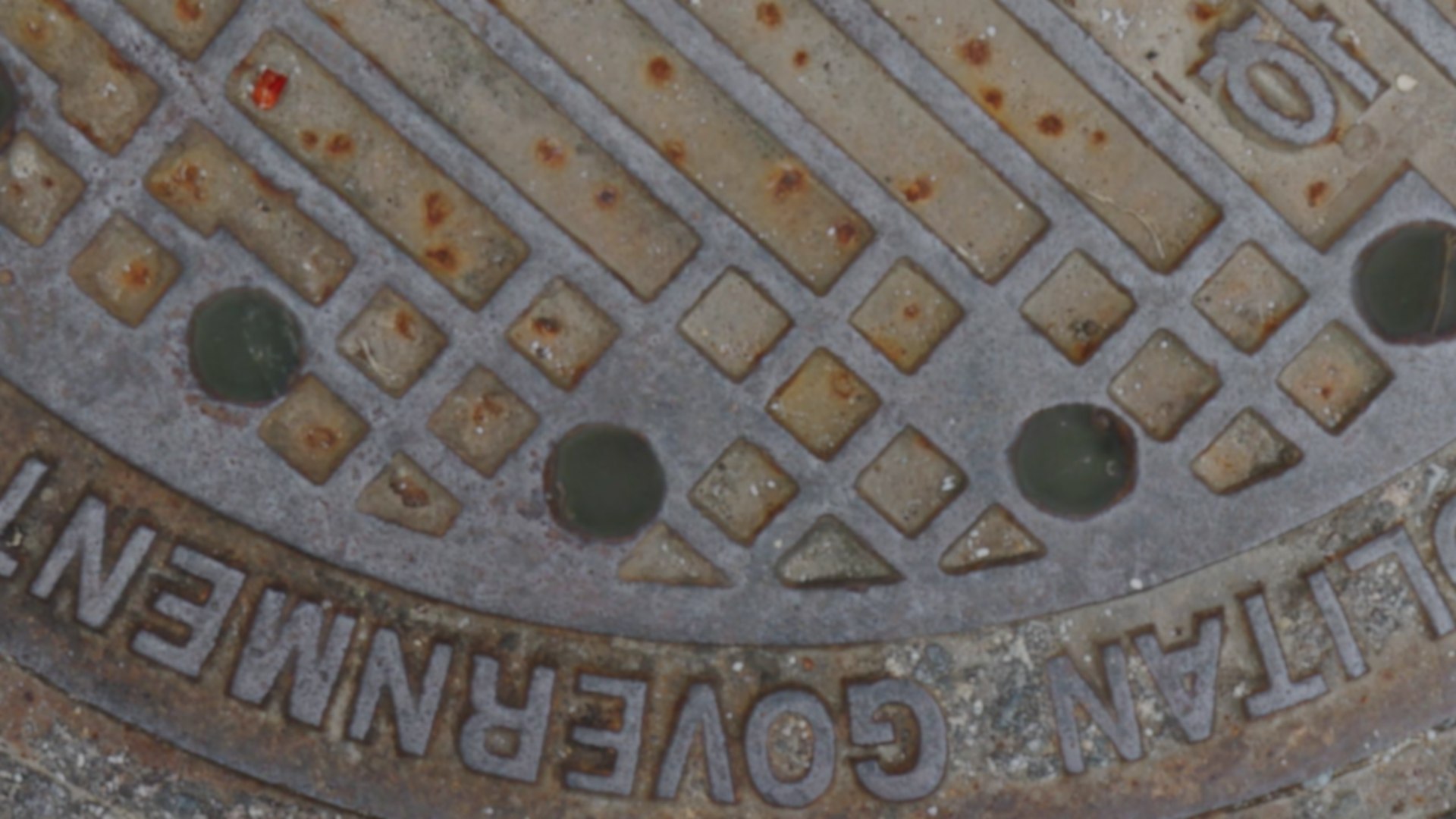 Korean Style 7 Manhole Set 3D Model - TurboSquid 1848475