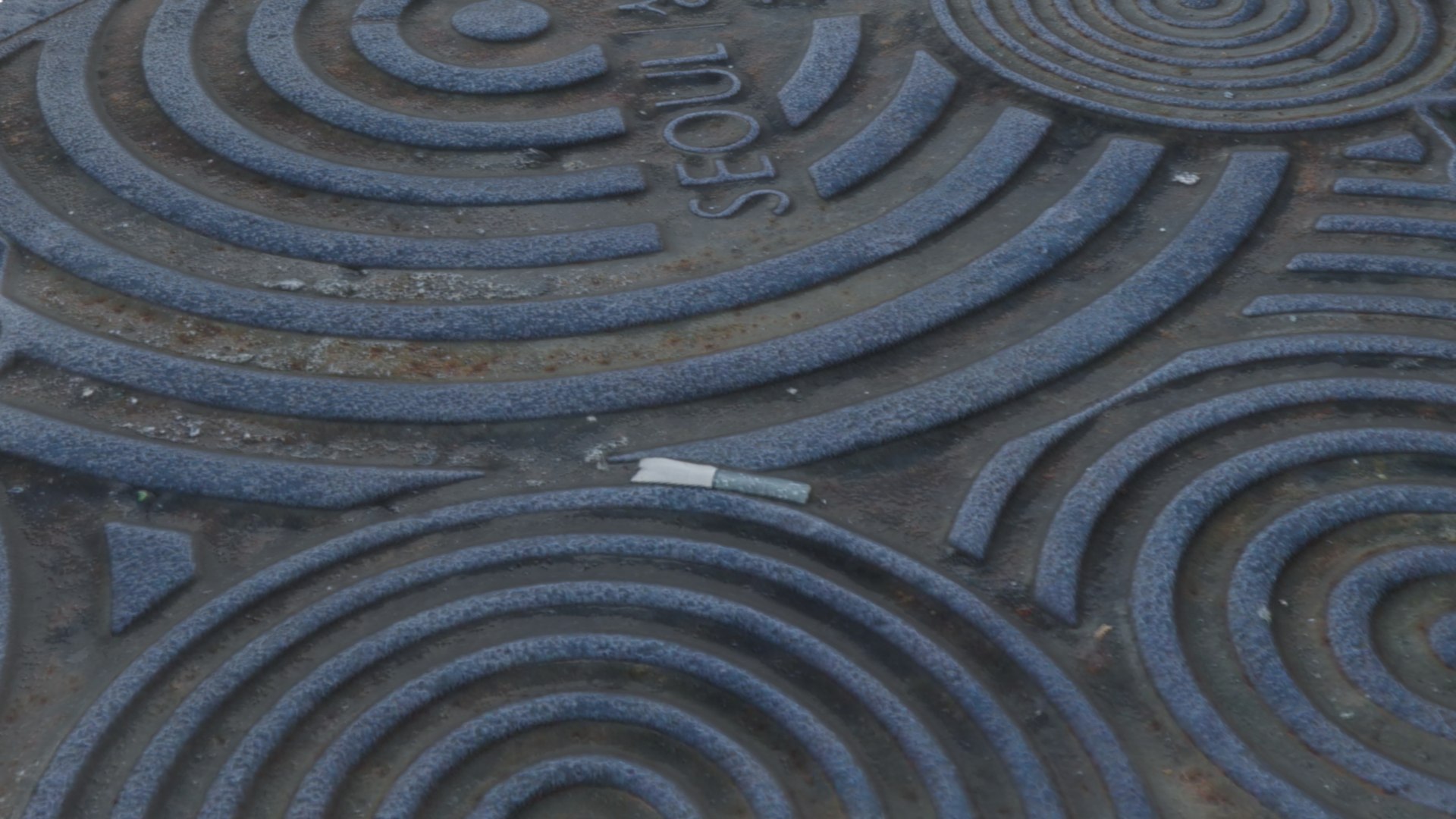 Korean Style 7 Manhole Set 3D Model - TurboSquid 1848475