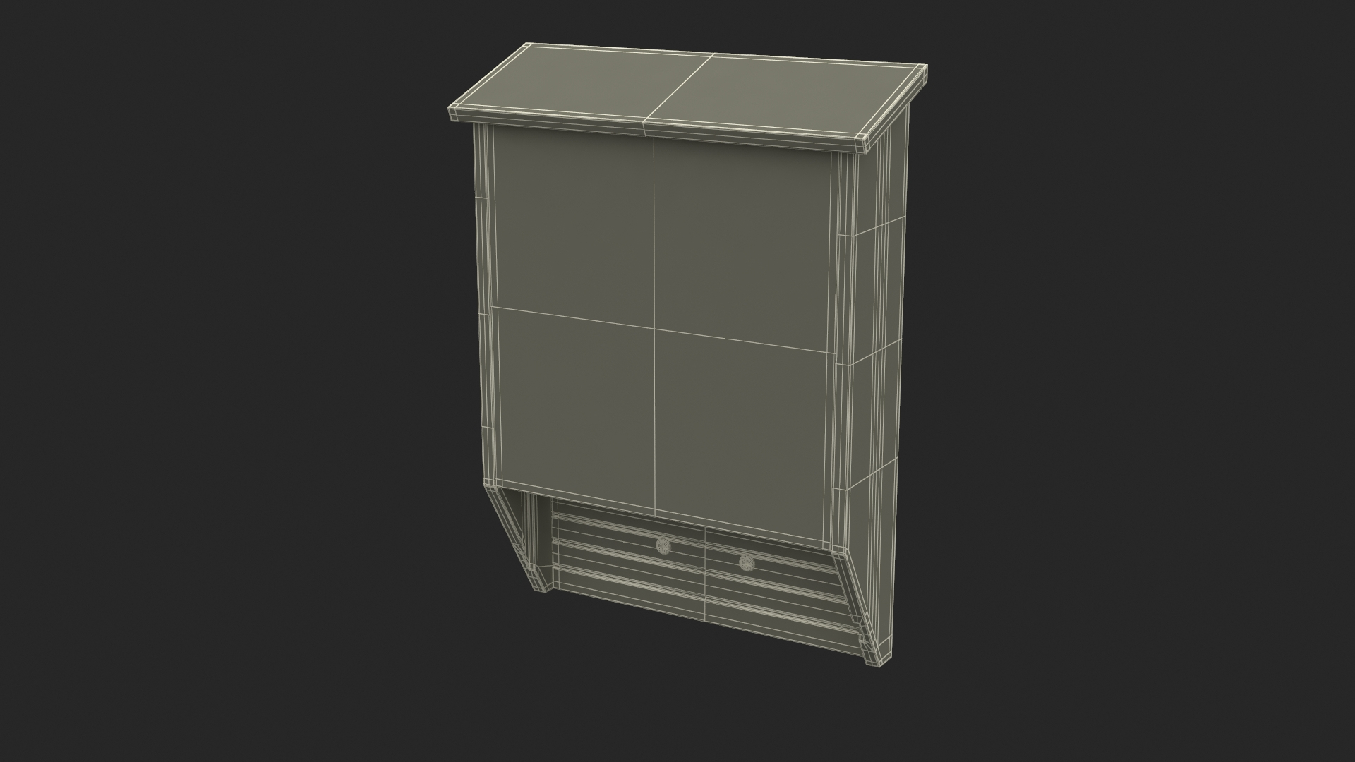 3D Bat House Wooden - TurboSquid 2232809