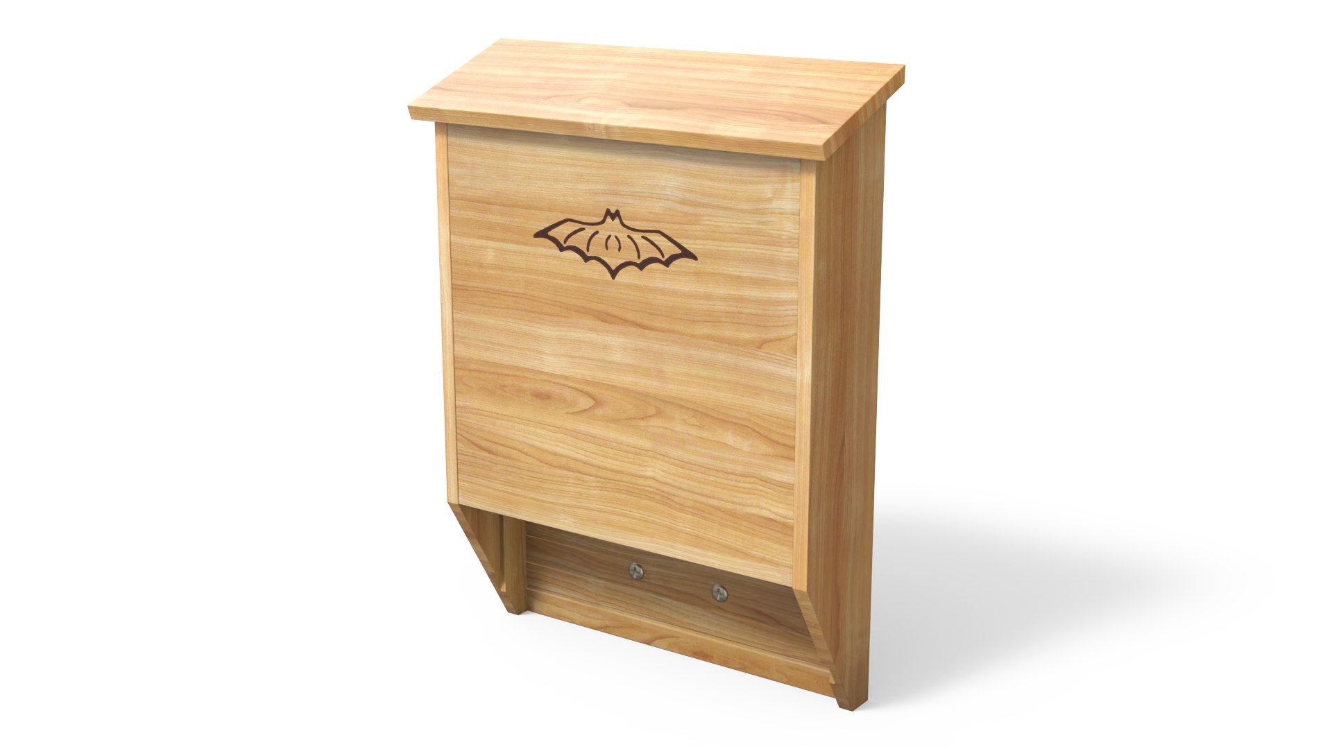 3D Bat House Wooden - TurboSquid 2232809
