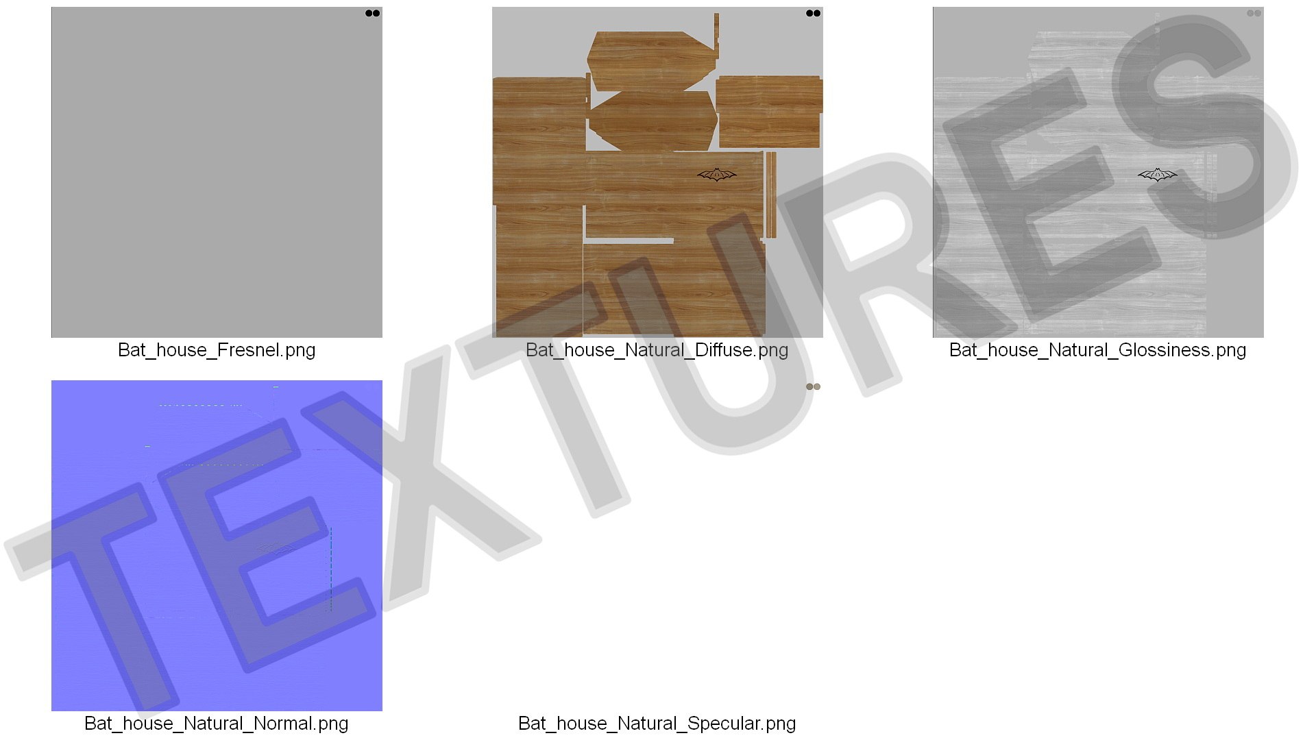 3D Bat House Wooden - TurboSquid 2232809