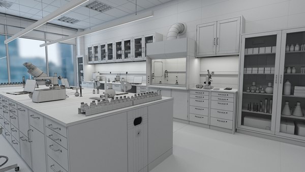 3D laboratory lab - TurboSquid 1647739