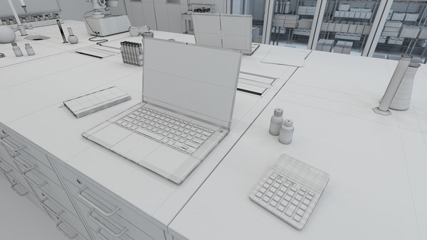 3D laboratory lab - TurboSquid 1647739