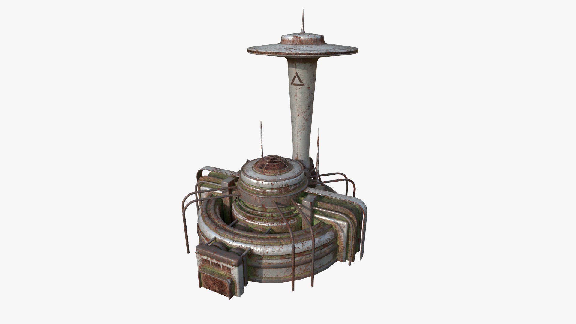 SciFi Facility D10 Abandoned - Sci Fi Exterior Design 3D Model ...