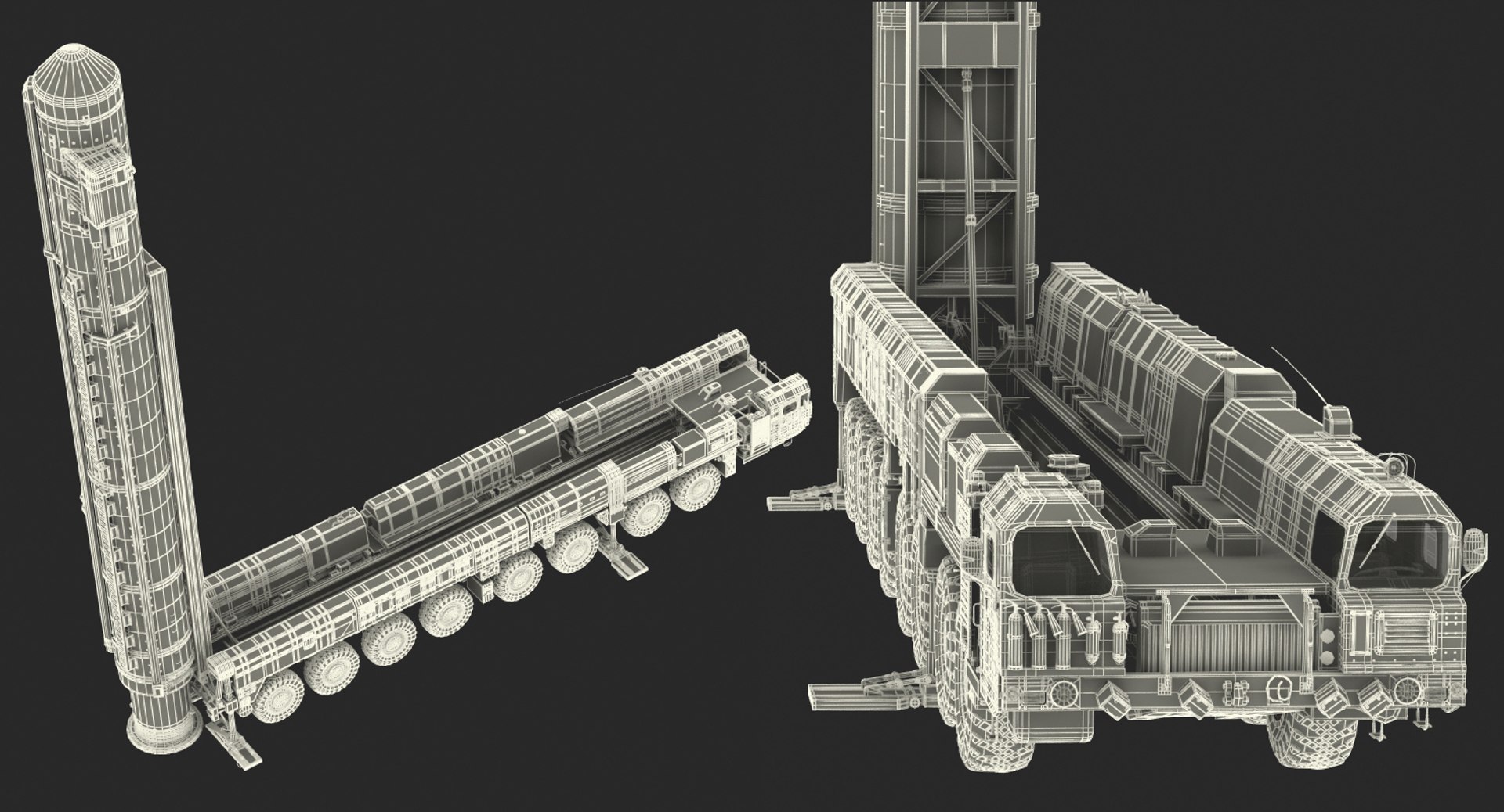 Scud transporter erector launcher 3D - TurboSquid 1236291