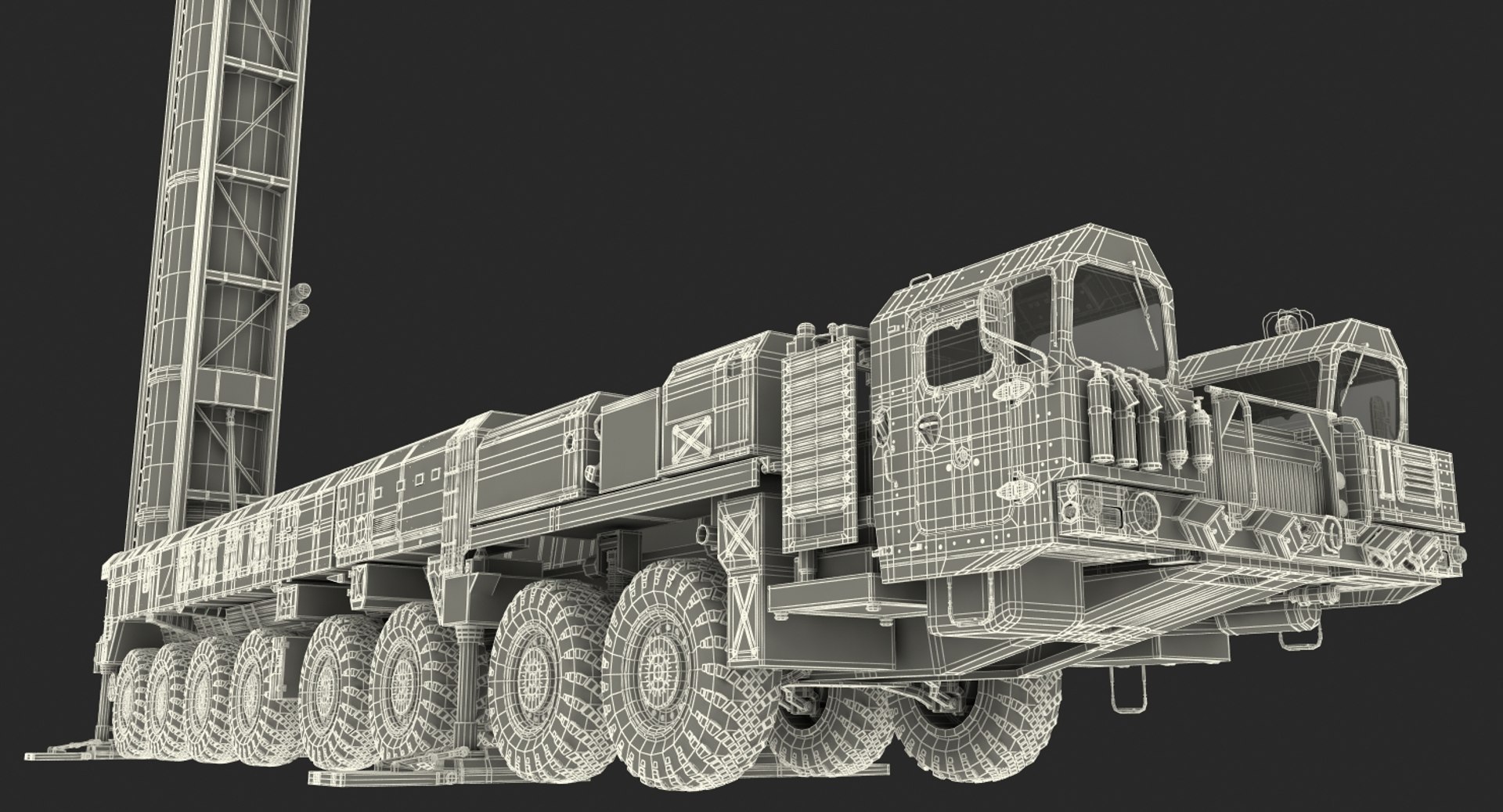 Scud Transporter Erector Launcher 3D - TurboSquid 1236291
