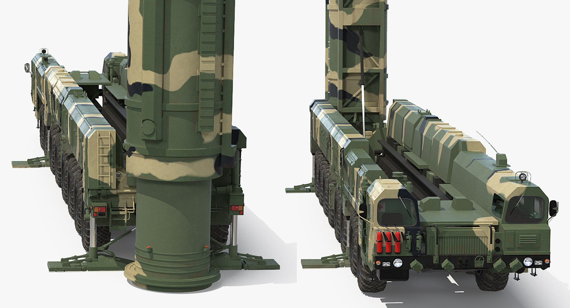 Scud Transporter Erector Launcher 3D - TurboSquid 1236291
