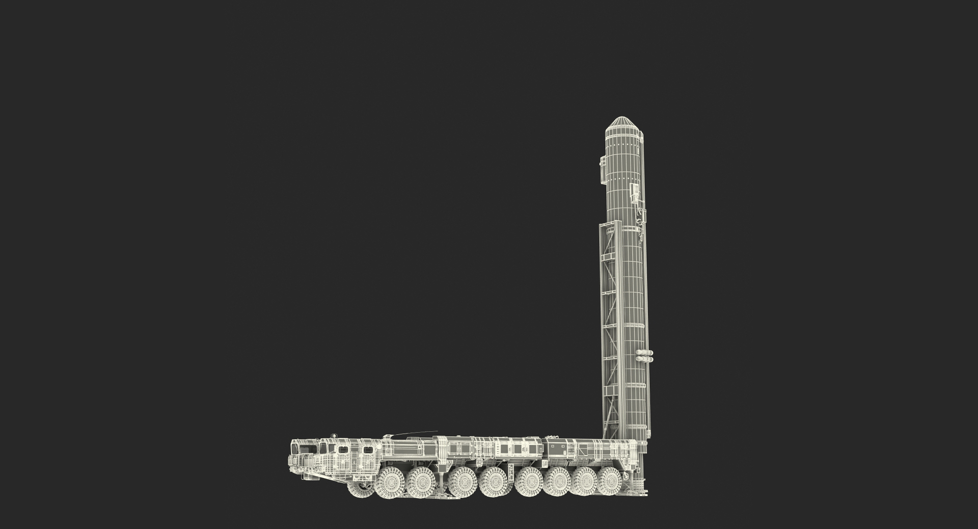 Scud Transporter Erector Launcher 3D - TurboSquid 1236291