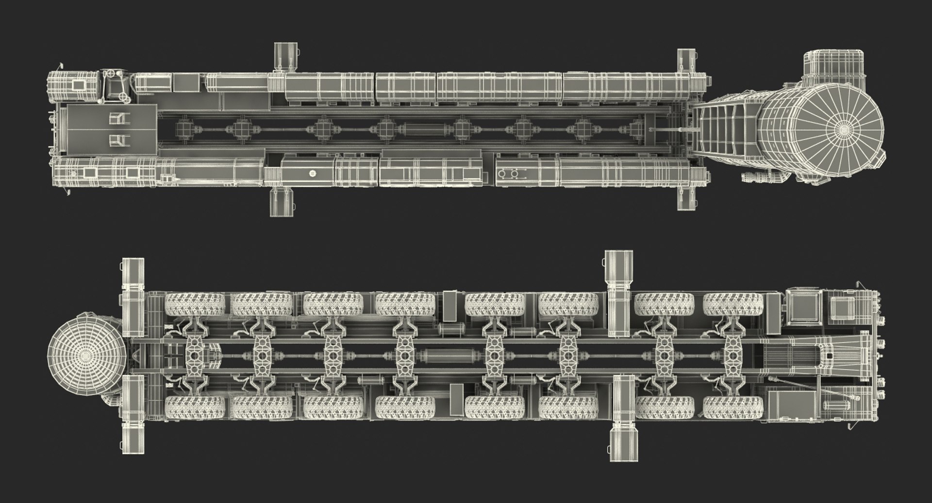 Scud transporter erector launcher 3D - TurboSquid 1236291