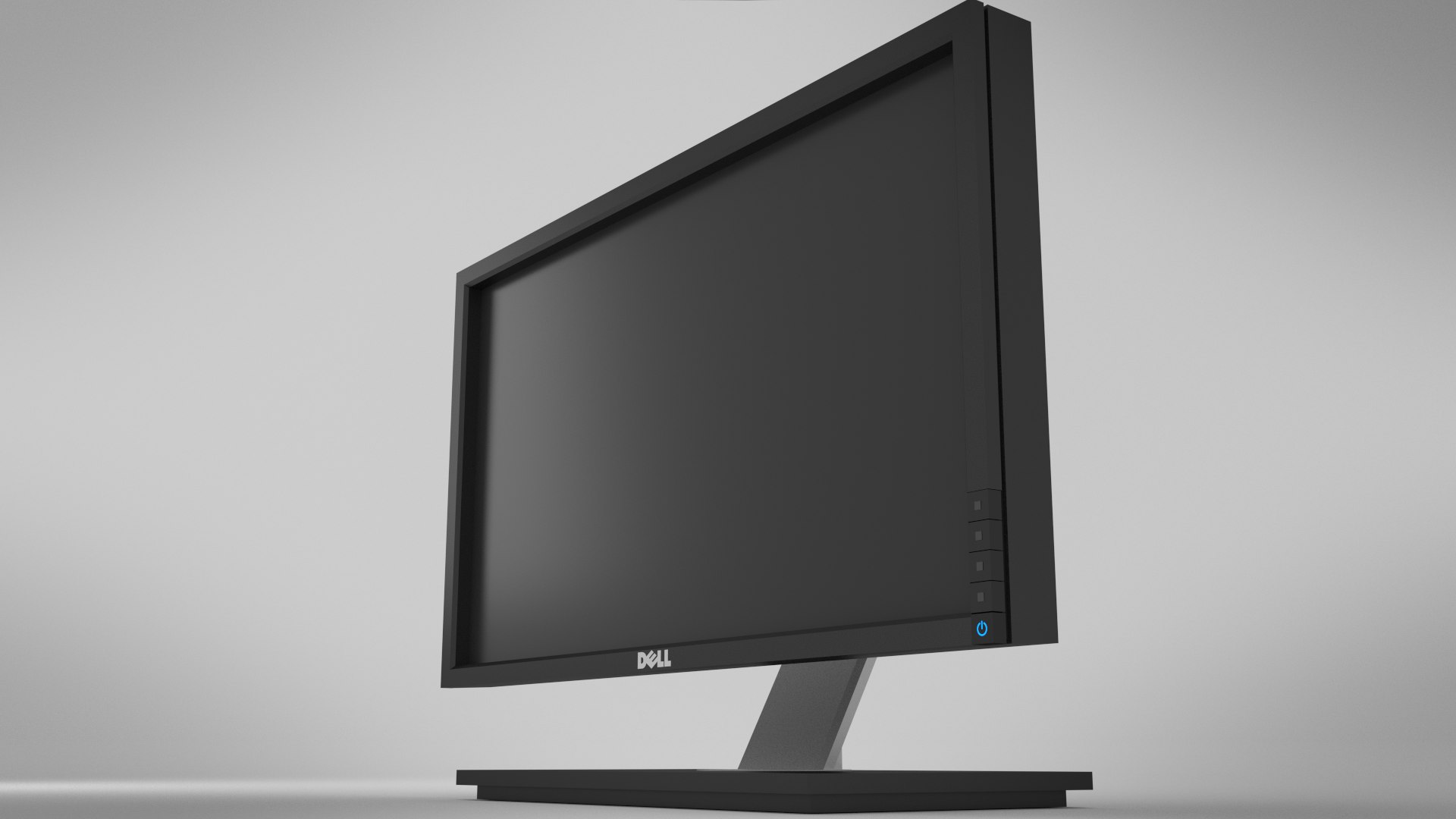 Dell Monitor 3d Model