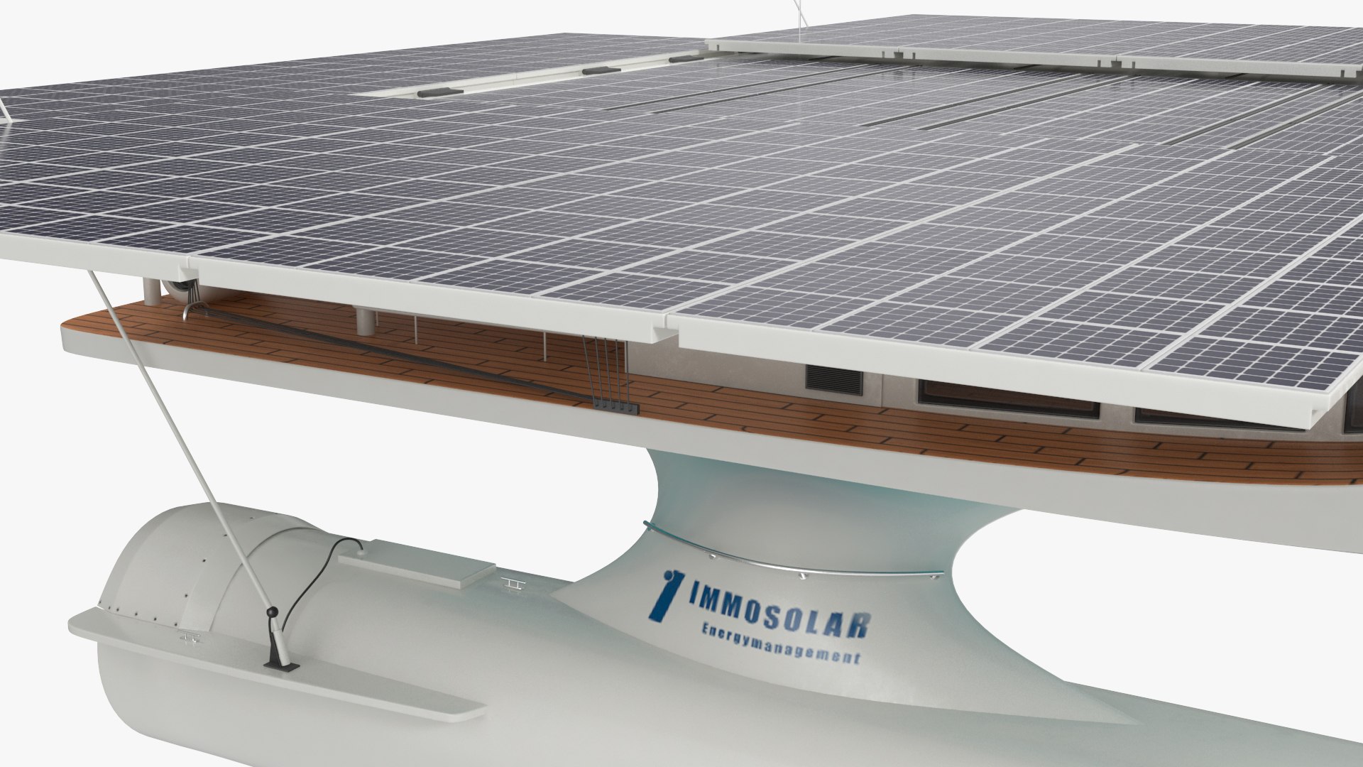 3D Electric Boat PlanetSolar Simple Interior - TurboSquid 2123563