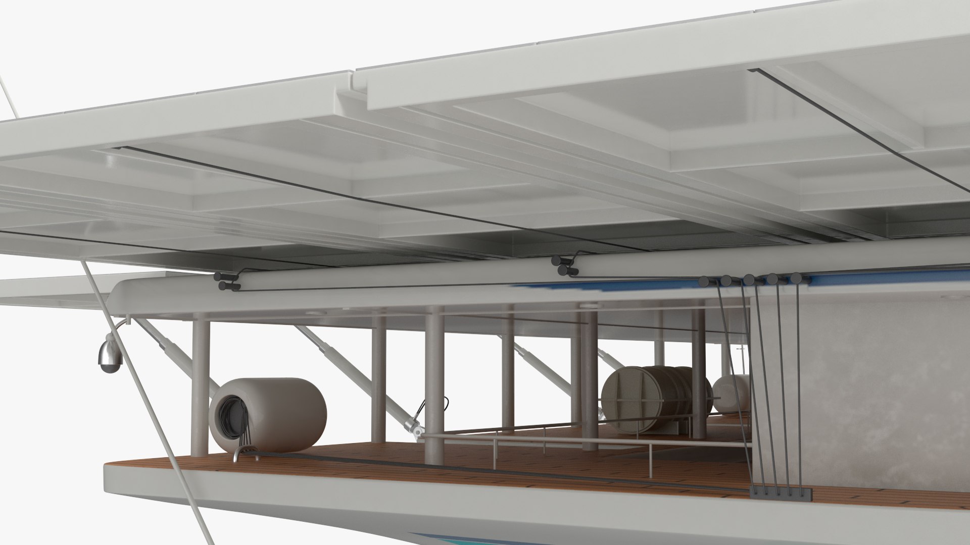 3D Electric Boat PlanetSolar Simple Interior - TurboSquid 2123563
