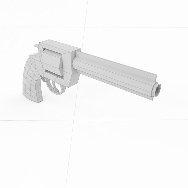 modelo 3d revólver colt python - TurboSquid 1992388