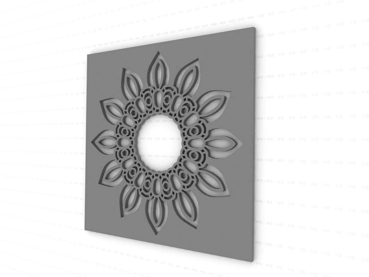 Mandala cnc 3D model - TurboSquid 1454979