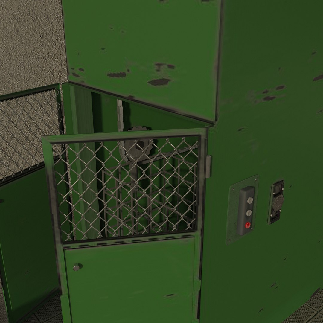 Old Elevator Model - TurboSquid 1661552