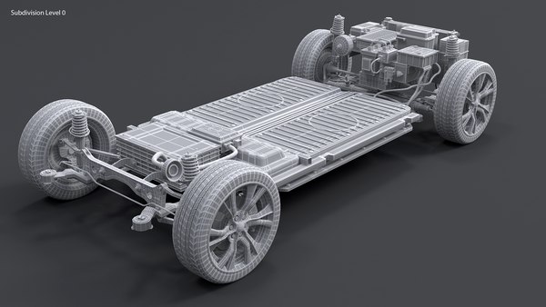 3D Electric and Hydrogen FWD Chassis Collection - TurboSquid 1839906