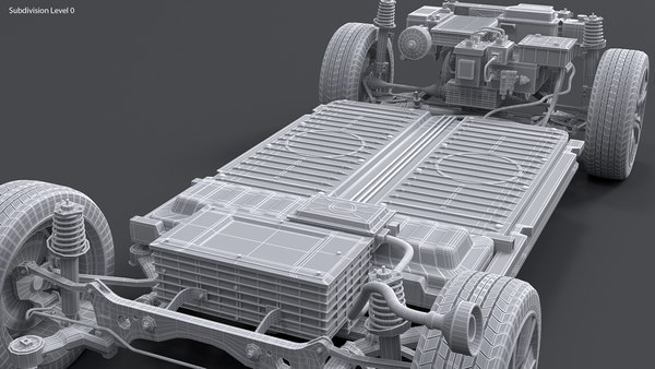 3D Electric and Hydrogen FWD Chassis Collection - TurboSquid 1839906