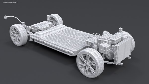 3D Electric and Hydrogen FWD Chassis Collection - TurboSquid 1839906