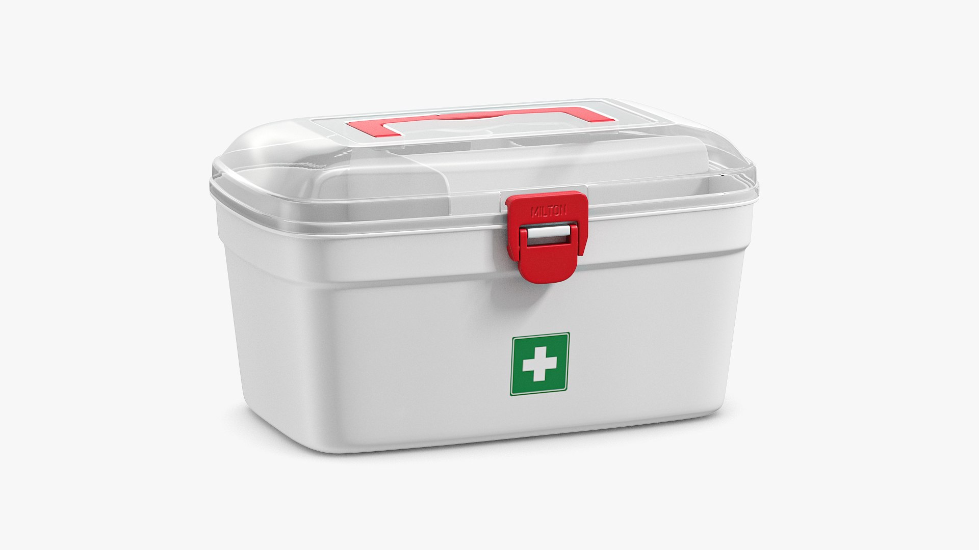3D model Emergency Medical Box Empty - TurboSquid 2104656