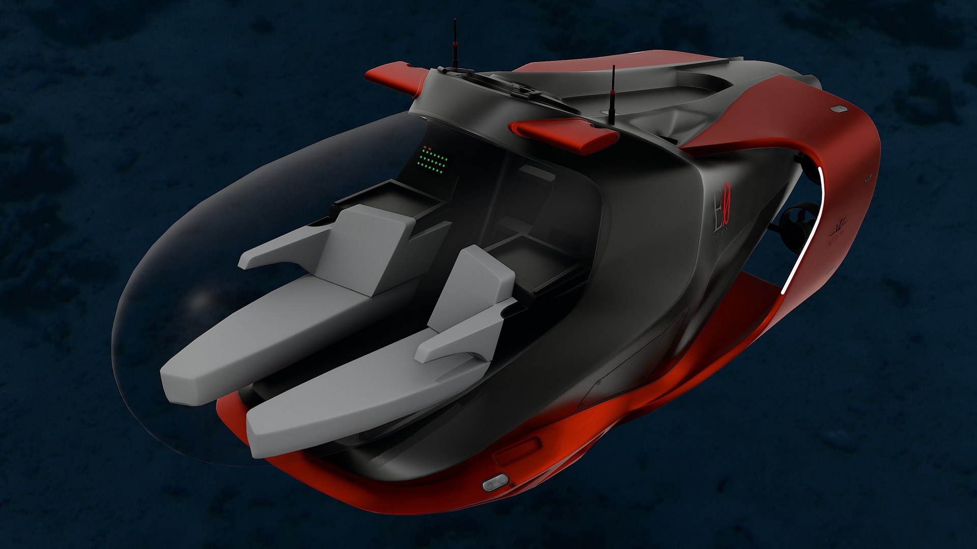 Hercules Submarine 3D - TurboSquid 2281235