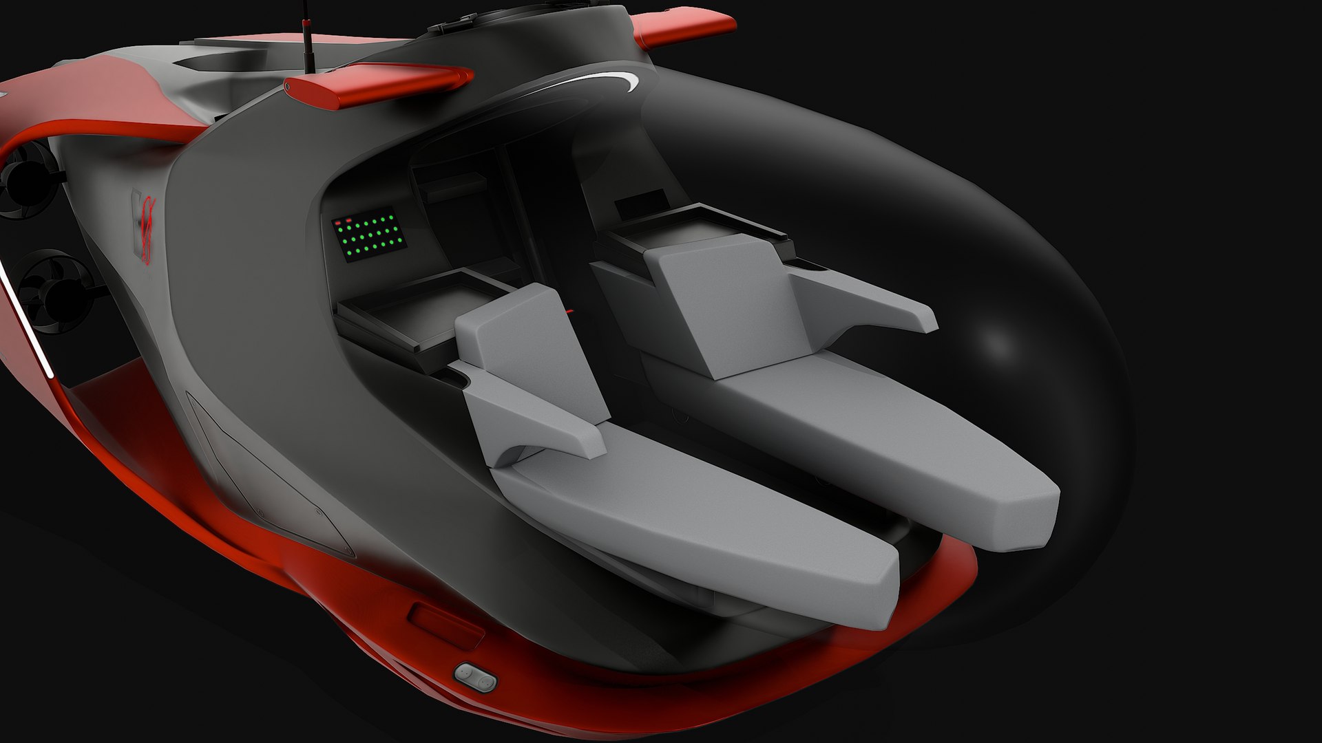 Hercules Submarine 3D - TurboSquid 2281235