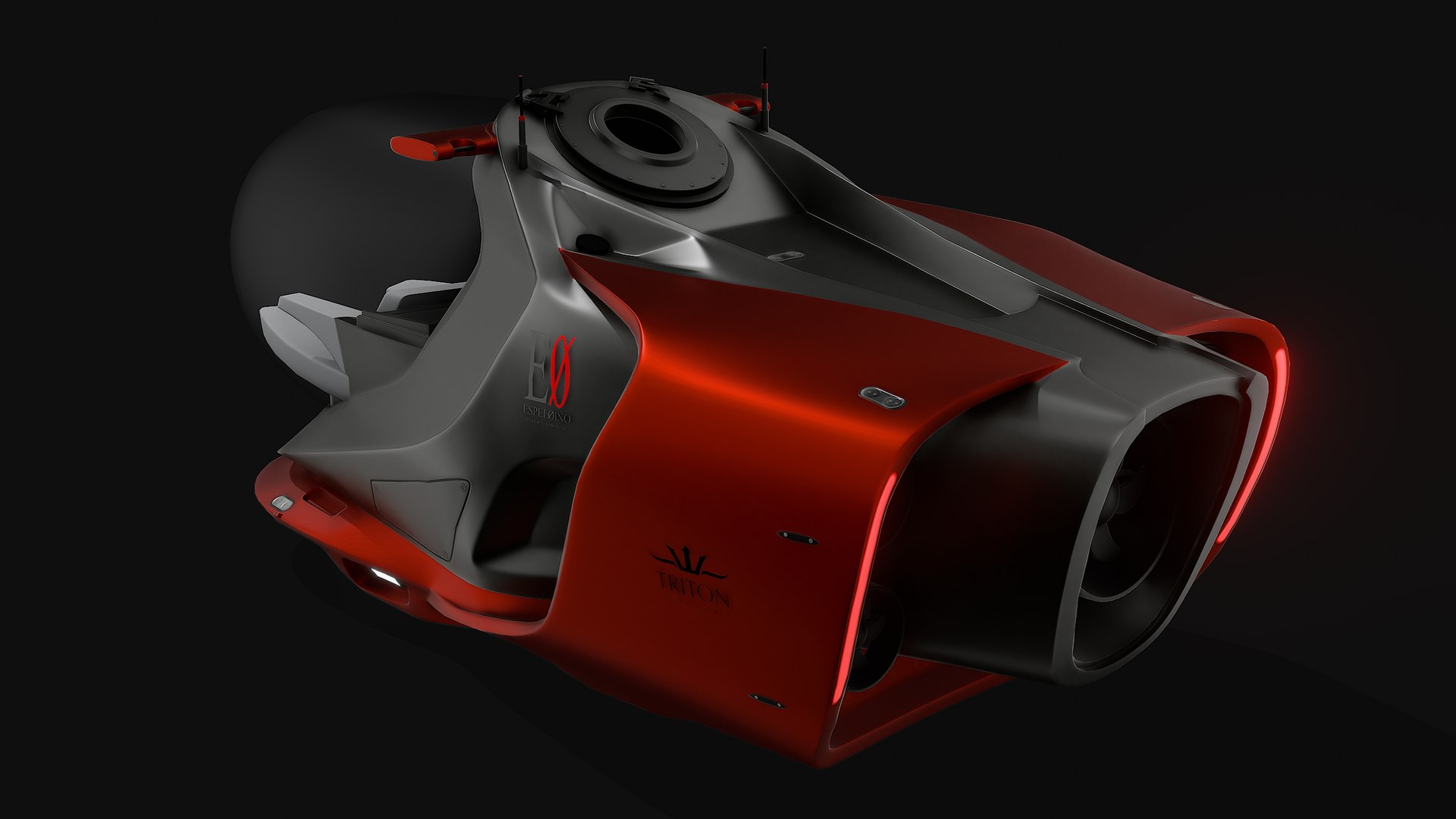 Hercules Submarine 3D - TurboSquid 2281235