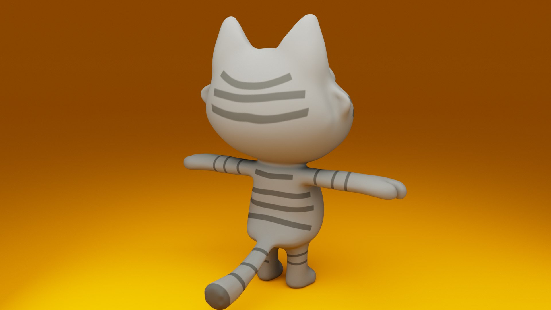 Playful Stylized Cartoon Cat And Mouse Pack 3D Model 3D Model ...