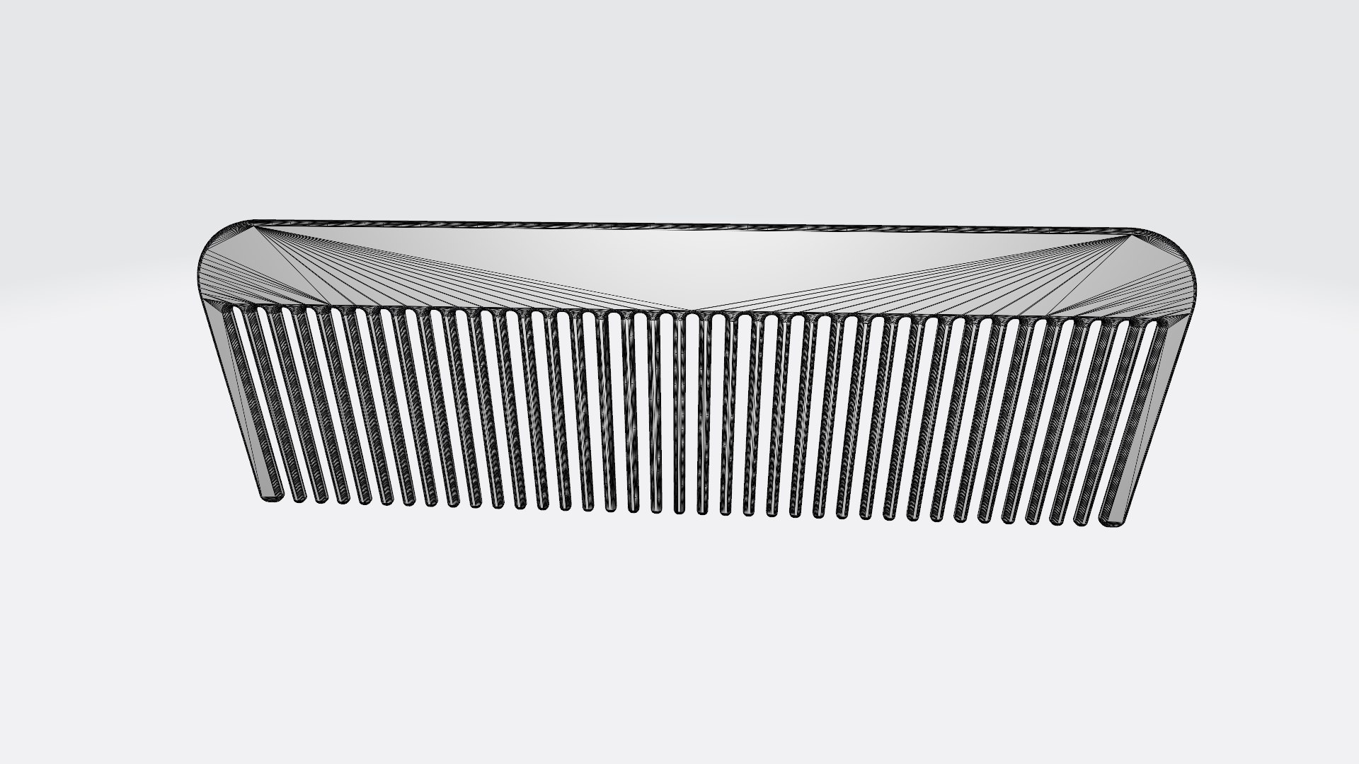 Hair Comb 3D Model - TurboSquid 2336335