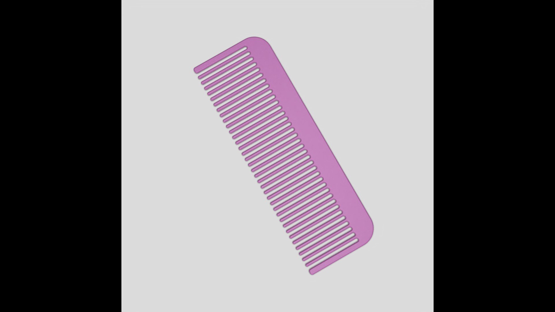 Hair Comb 3D Model - TurboSquid 2336335
